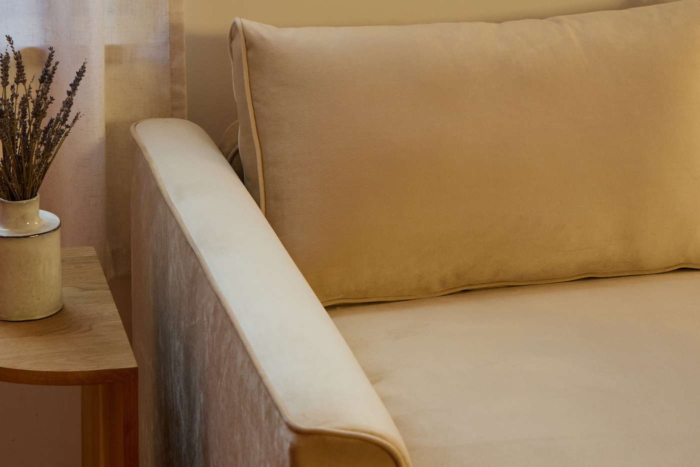 The Eclipse Sleeper Sofa in Recycled Velvet – Sabai Design